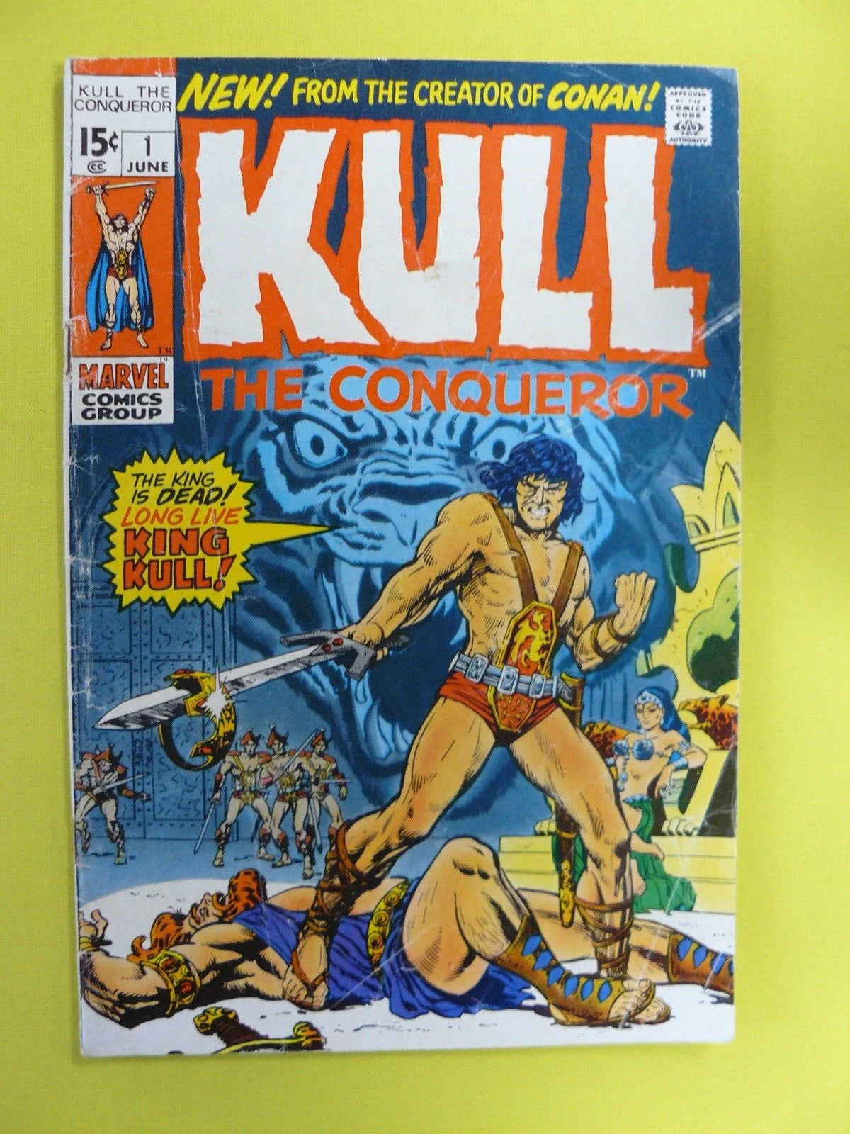 Kull the Conqueror - 3rd Appearances of King Kull - GD/VG - Marvel ...